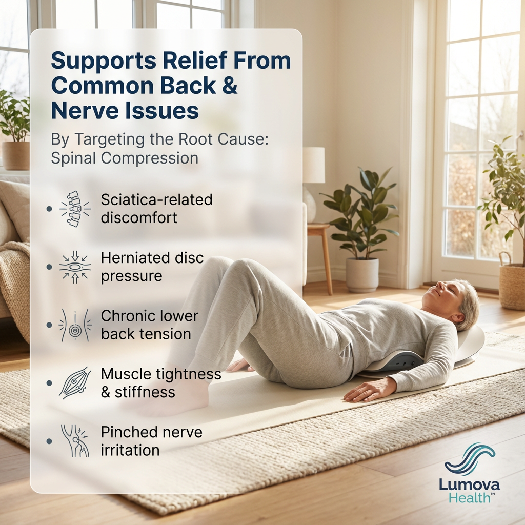 BackRelease Pro™ - 5 Force Technology Decompression System – Lumova Health